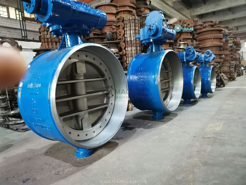Weld connection butterfly valve - ZHEJIANG MACTOR HEAVY INDUSTRIES CO,.LTD